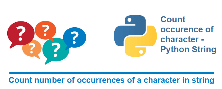 Python Count Number Of Occurrences Of A Character In String Sneppets